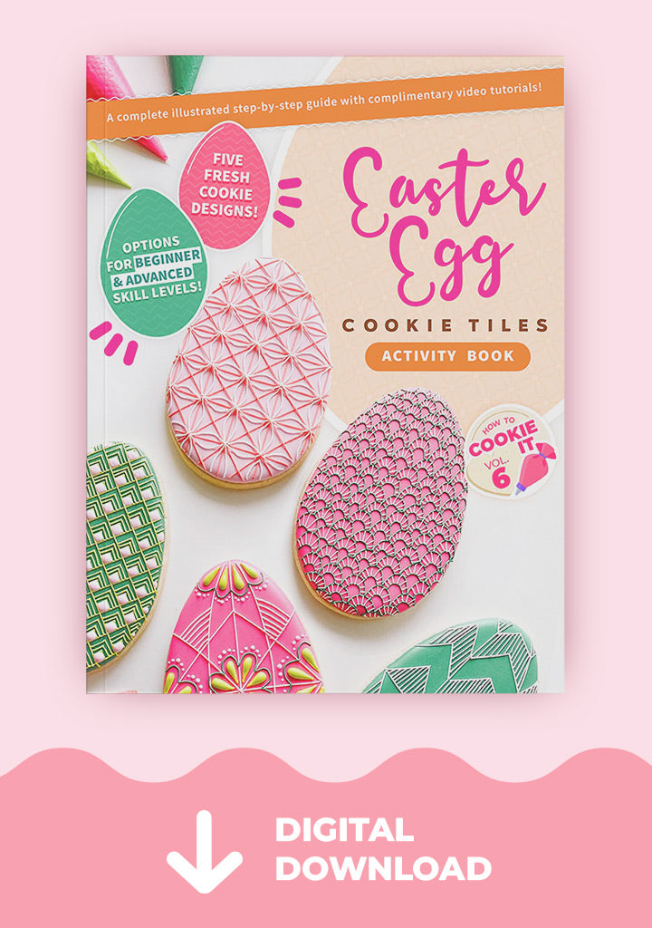 Easter Egg Cookie Tiles Digital Activity Book – HOW TO CAKE IT