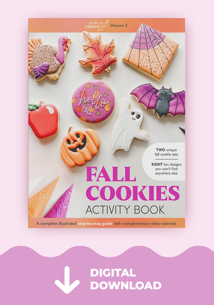 Fall Cookies Digital Activity Book – HOW TO CAKE IT