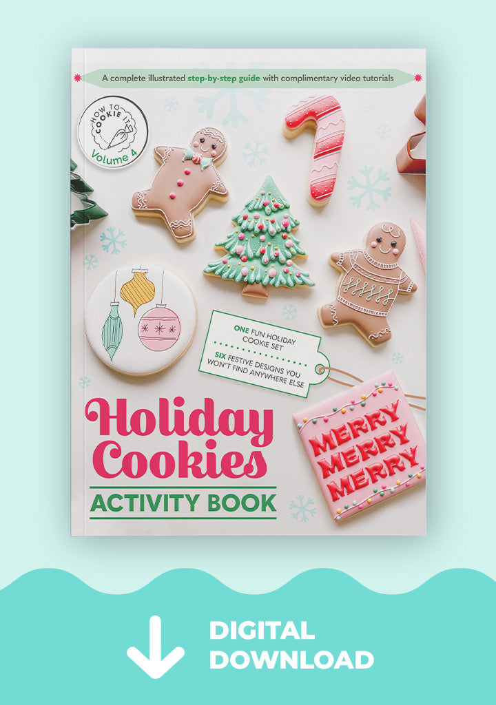 Holiday Cookies Digital Activity Book – HOW TO CAKE IT