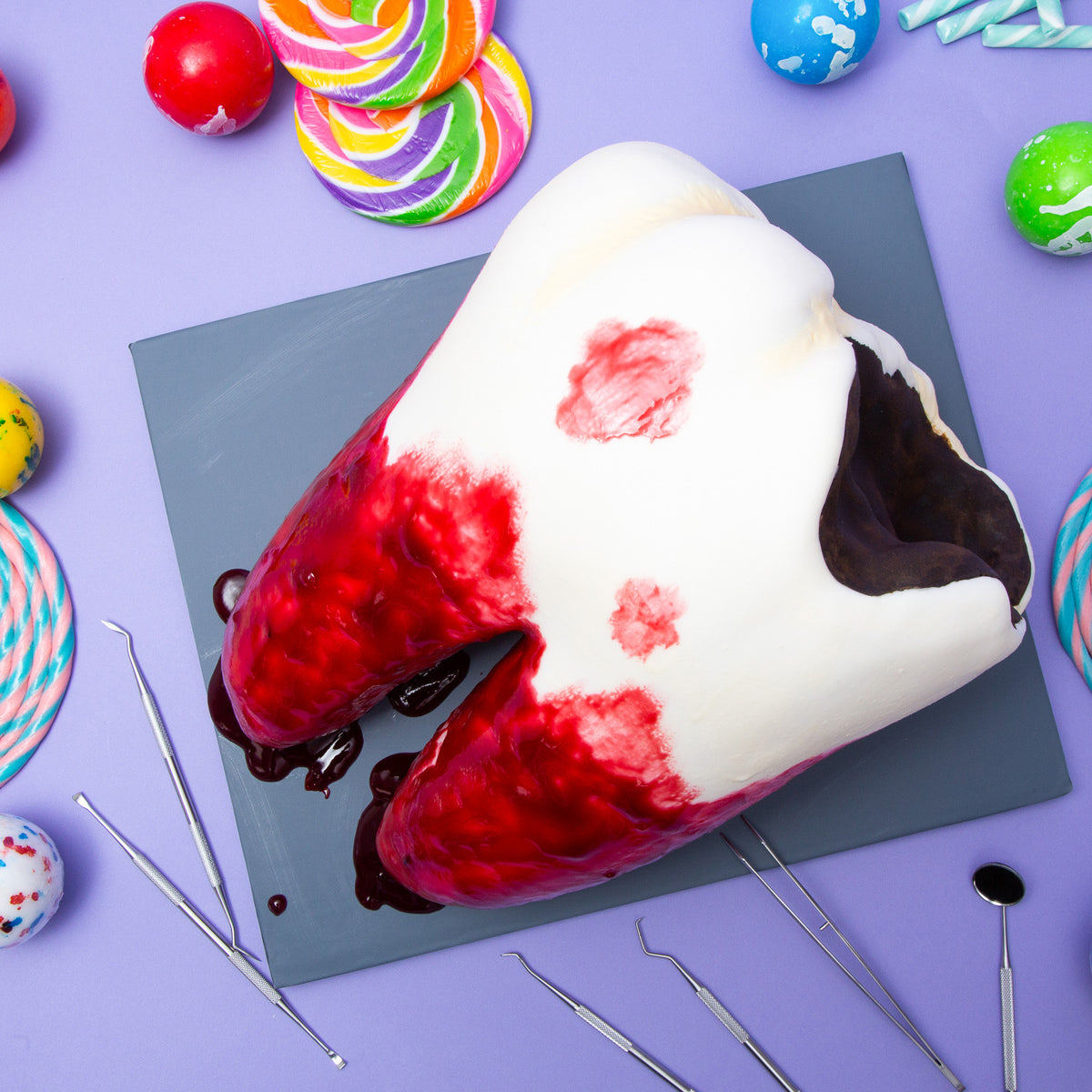 Decaying Molar Cake | Best Novelty Cake Recipe | Yolanda Gampp – HOW TO ...