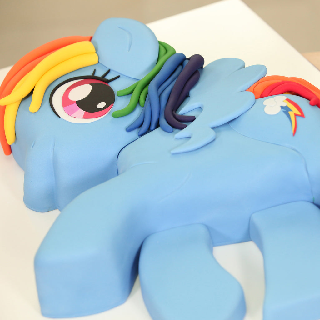 Rainbow Dash My Little Pony Cake – HOW TO CAKE IT