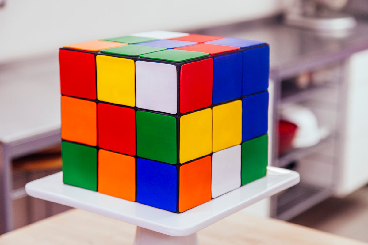 Rubik's Cube Cake | Best Novelty Cake Recipe |Yolanda Gampp – HOW TO ...