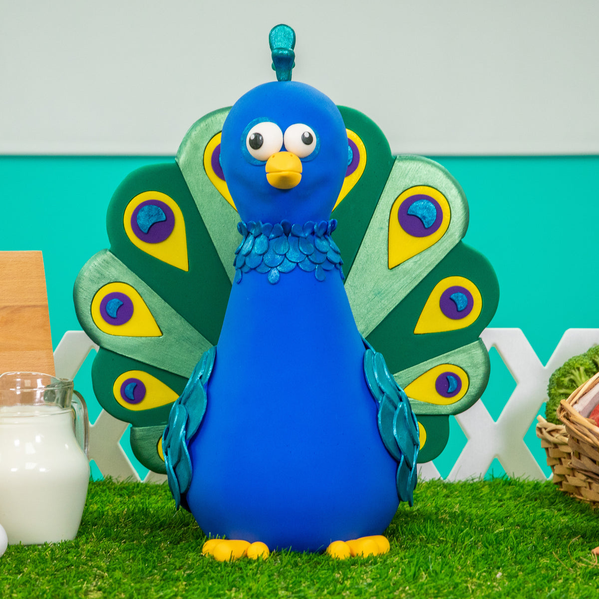 Hay Day Peacock Cake – HOW TO CAKE IT