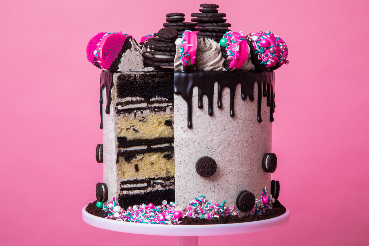 Cookies and Cream Mega Cake | Best Mega Cake Recipe | Yolanda Gampp ...