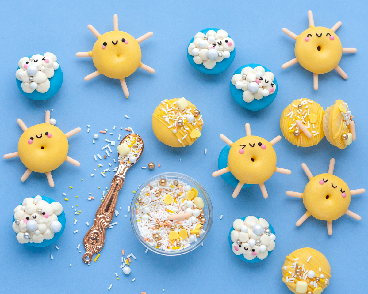 Lemon Mini Donuts – HOW TO CAKE IT