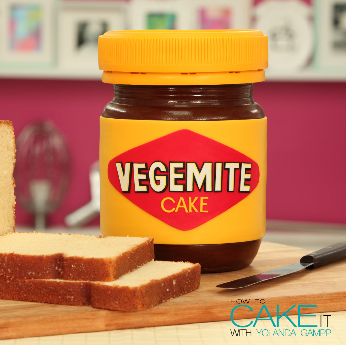 Giant Vegemite Jar Cake – HOW TO CAKE IT