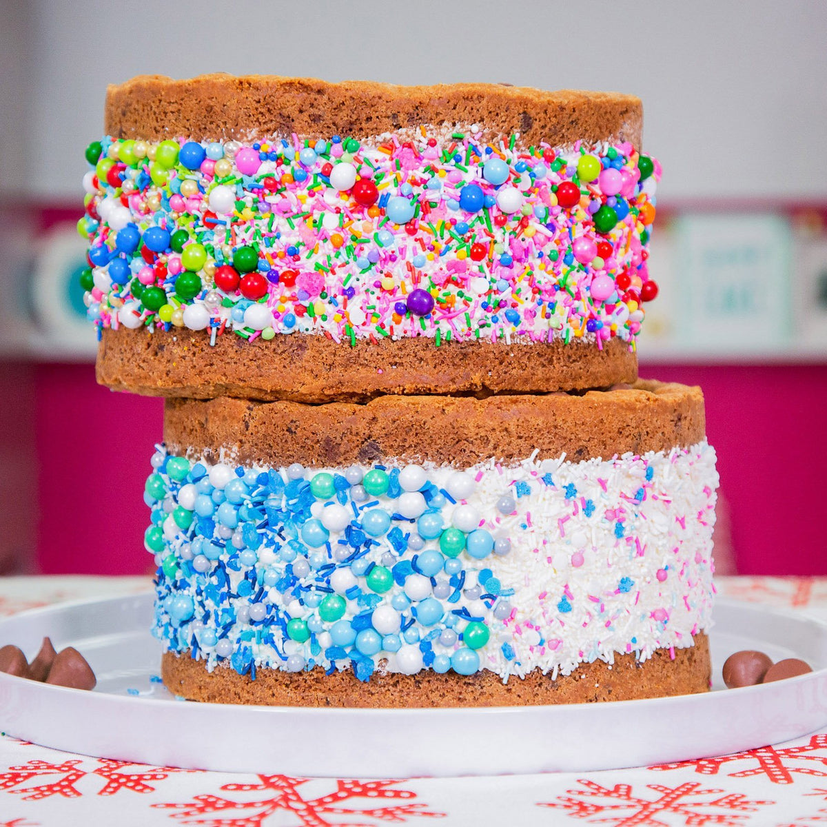 Giant Cakies | Best Holiday Cake Recipe | How To Cake It – HOW TO CAKE IT