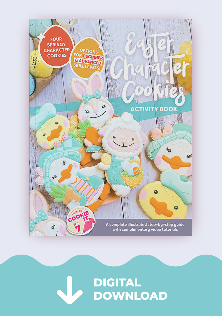 Easter Character Cookies Digital Activity Book – HOW TO CAKE IT